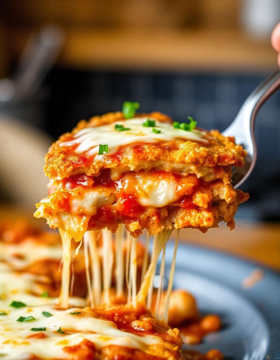 Crispy Chicken Parmesan Recipe - Epicurean Escape